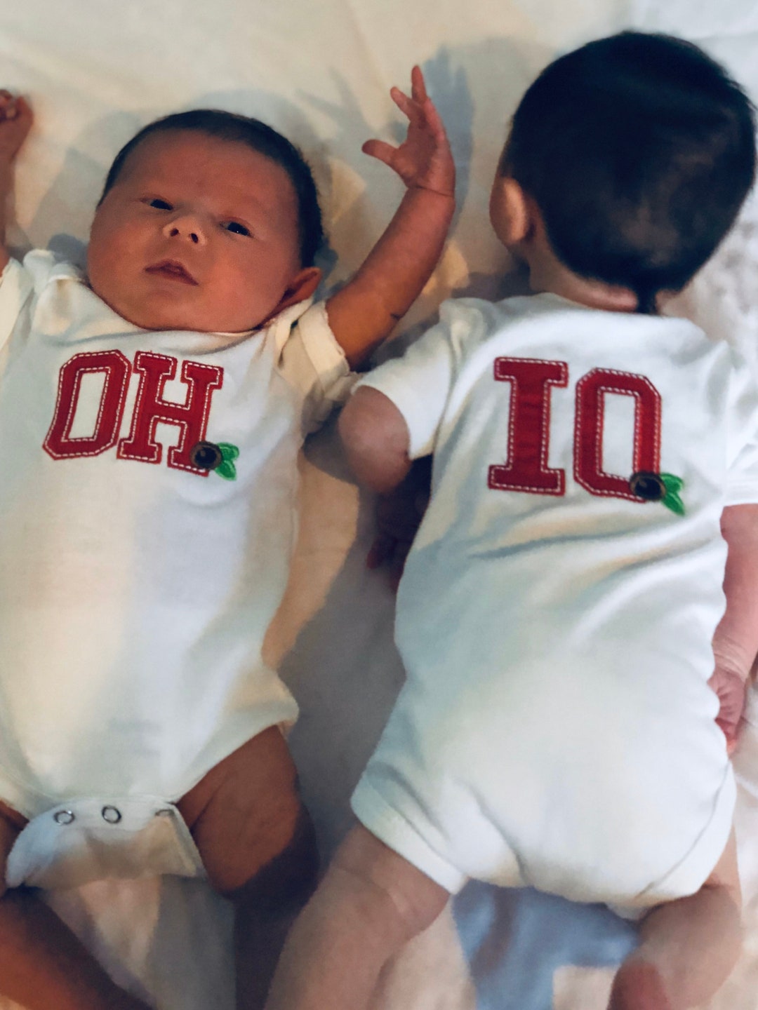 OHIO Buckeyes Baby Bodysuit, Short or Long Sleeves - Etsy