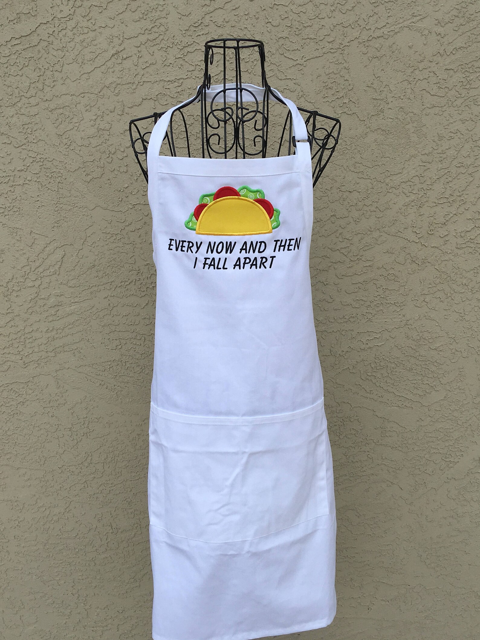 Embroidered Adult Taco Apron - Etsy