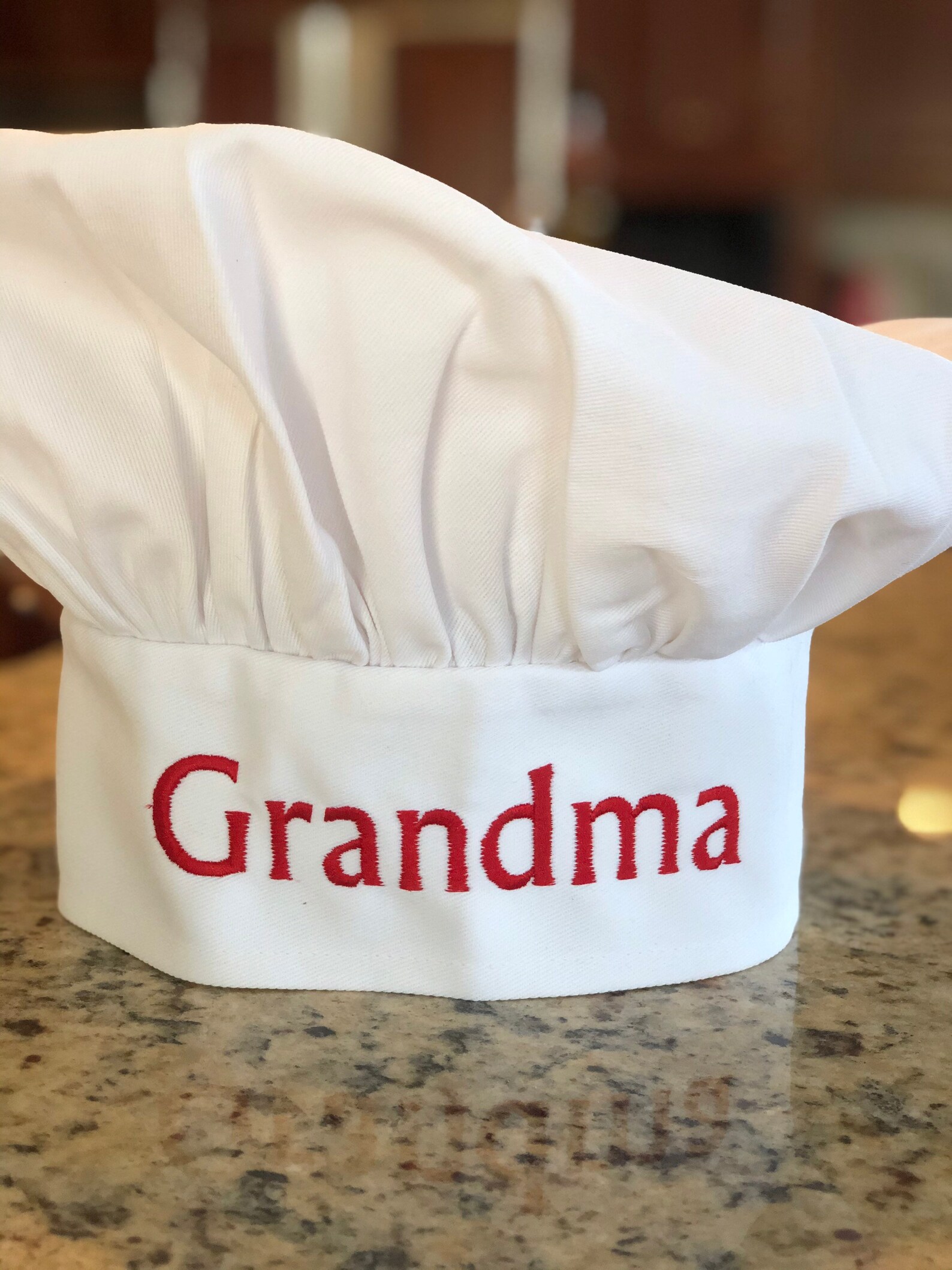 Personalized Chef's Hat in White - Etsy