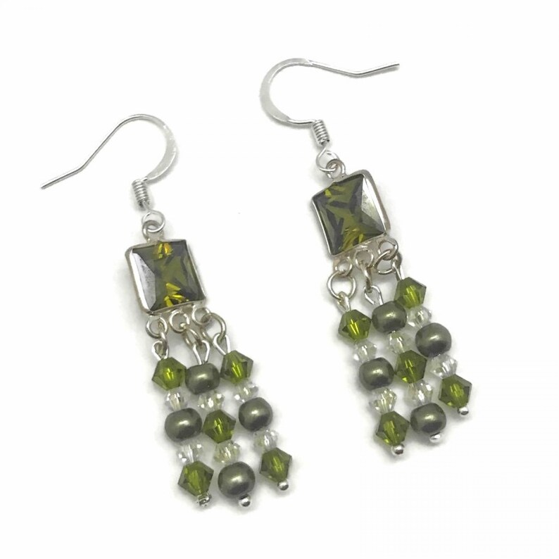 Olive Green Earrings Olivine Earrings Dark Olive Earring - Etsy Olive Green Earrings Olivine Earrings Dark Olive Earring - Etsy