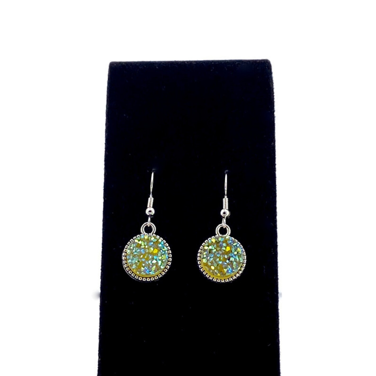 Chartreuse Earrings Chartreuse Jewelry Unique Green | Etsy