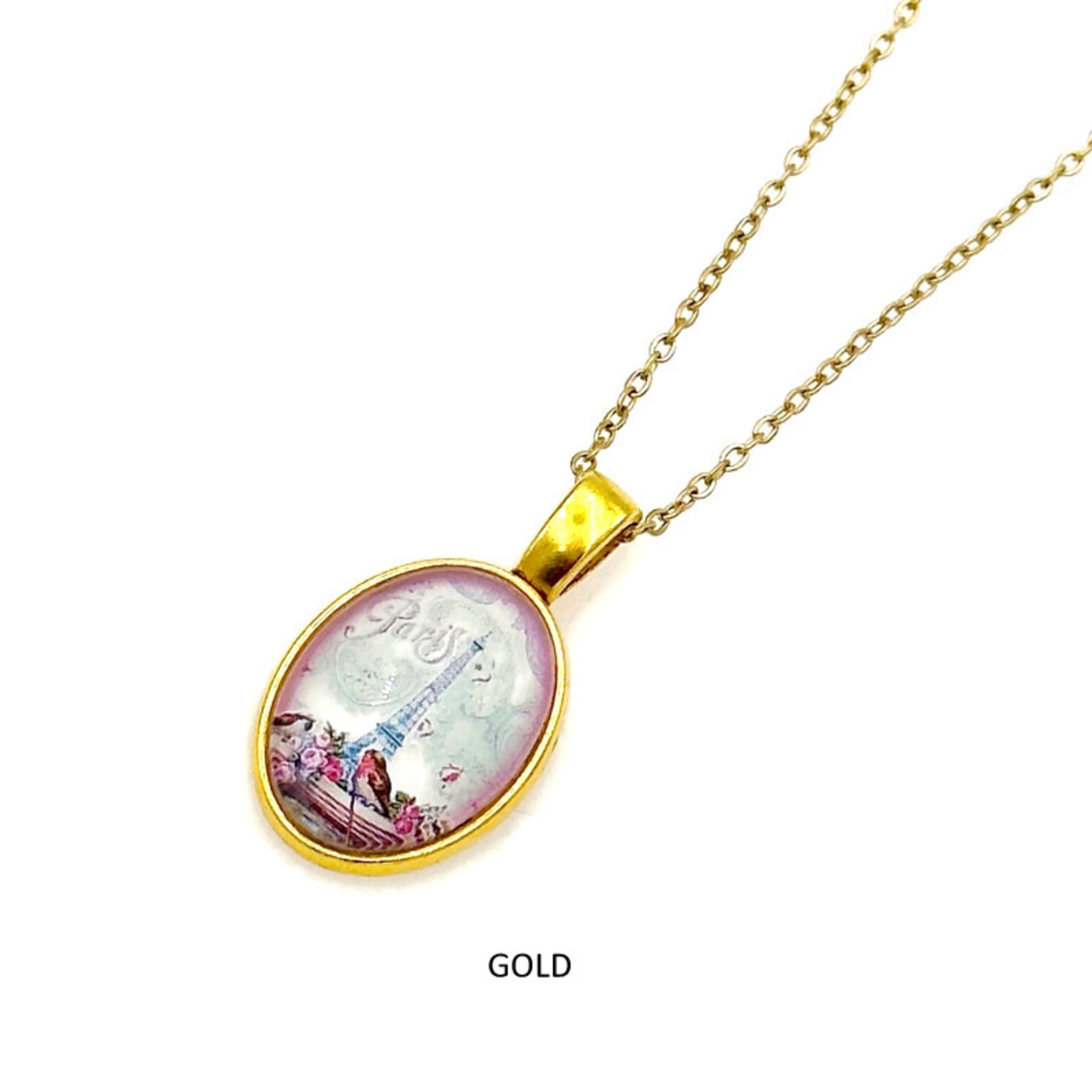 Paris Pendant, Paris Necklace, Eiffel Tower Necklace, Paris Gifts, for ...