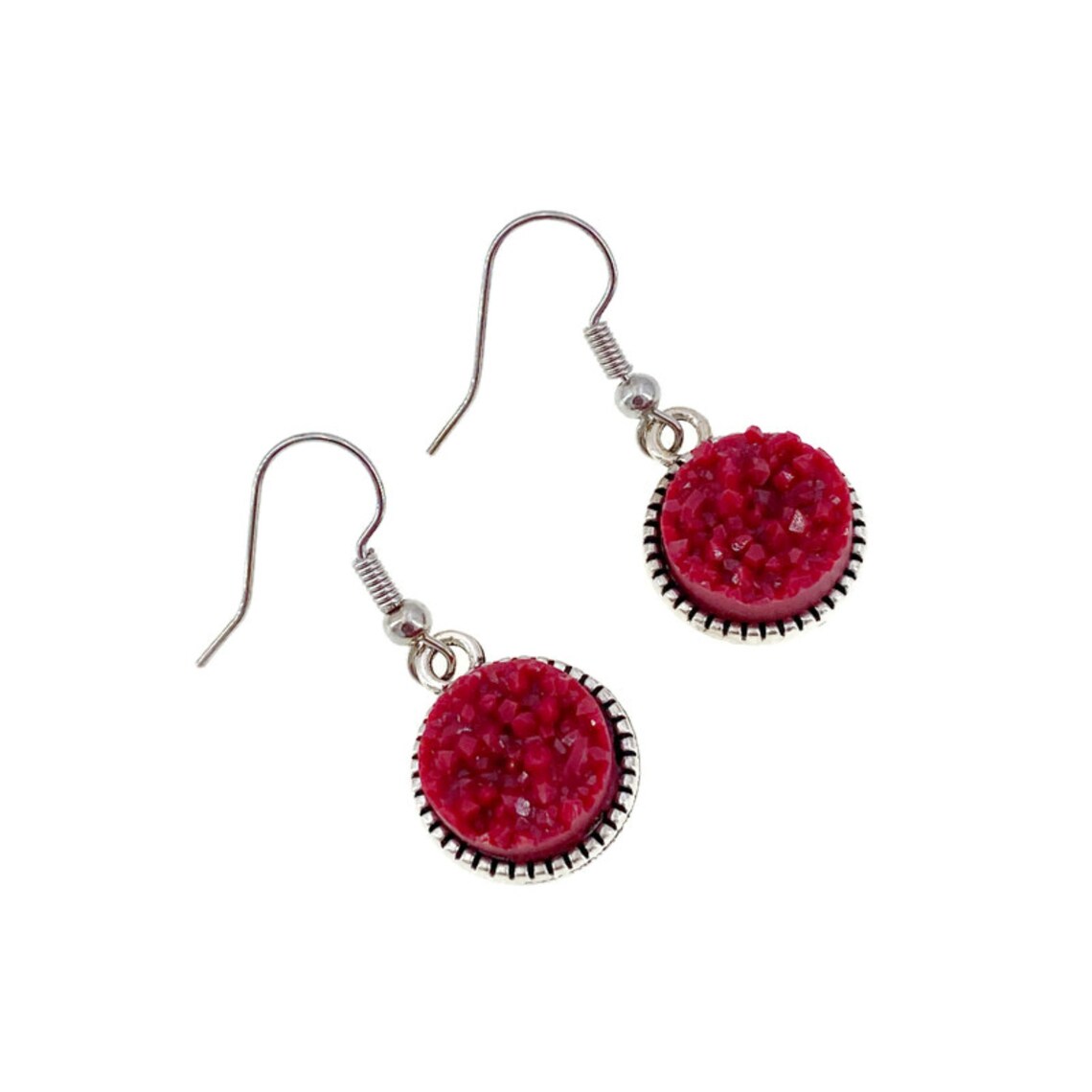 Wine Color Earrings Merlot Earrings Red Wine Earring Dark - Etsy
