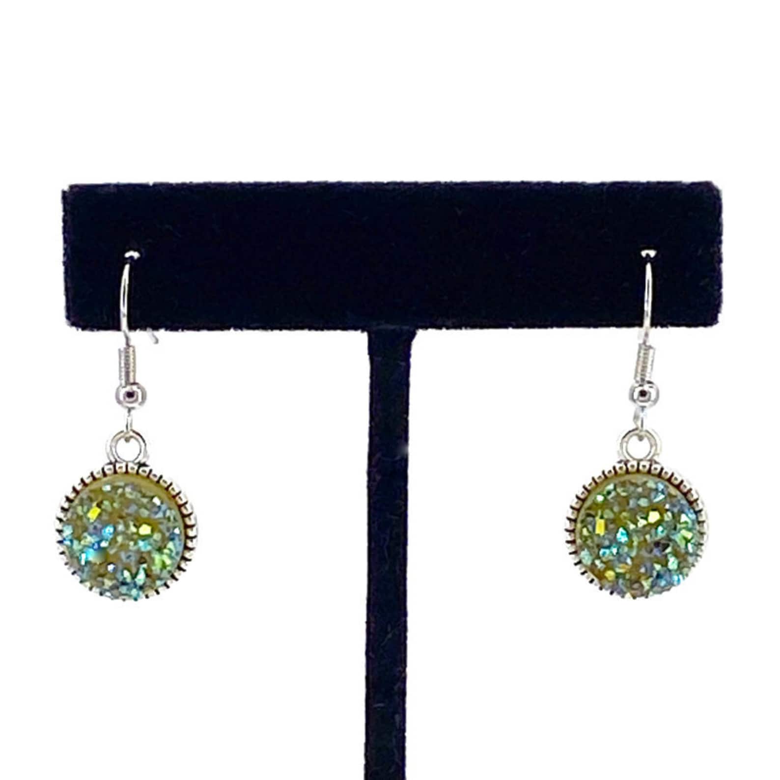 Chartreuse Earrings Chartreuse Jewelry Unique Green | Etsy