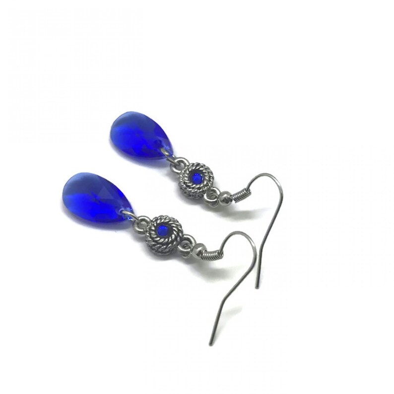 Royal Blue Earrings Royal Blue Dangle Earrings Gift for | Etsy Royal Blue Earrings Royal Blue Dangle Earrings Gift for | Etsy