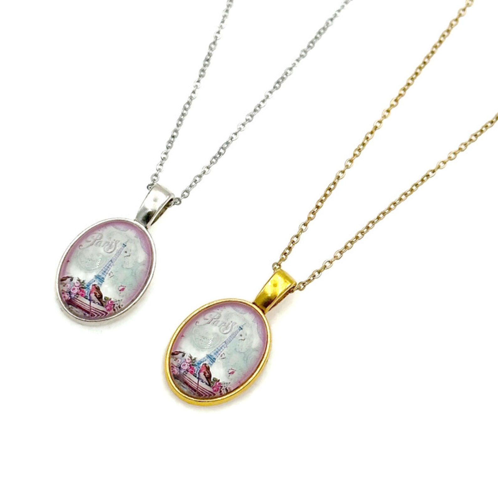 Paris Pendant, Paris Necklace, Eiffel Tower Necklace, Paris Gifts, for ...
