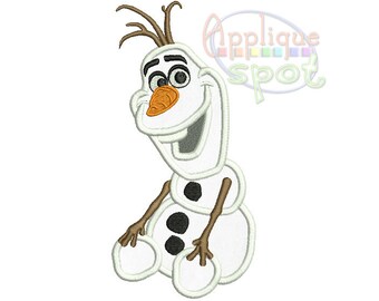 Olaf Applique | Etsy