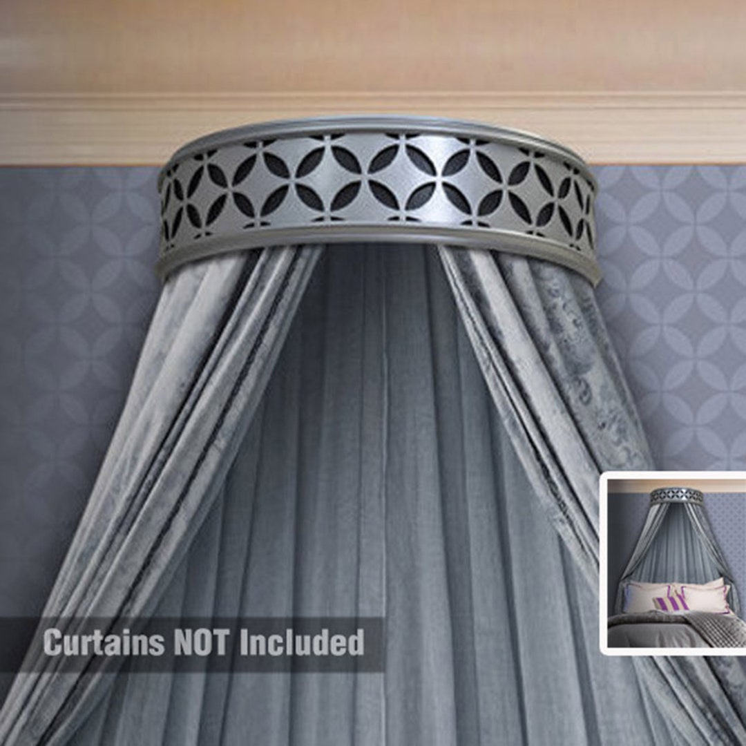 Modern Elegant Bed Crown - Handcrafted Geo-cstar Bed Crown - Teester ...