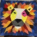 Dashing Lion FPP Quilt Pattern - Templates - Etsy