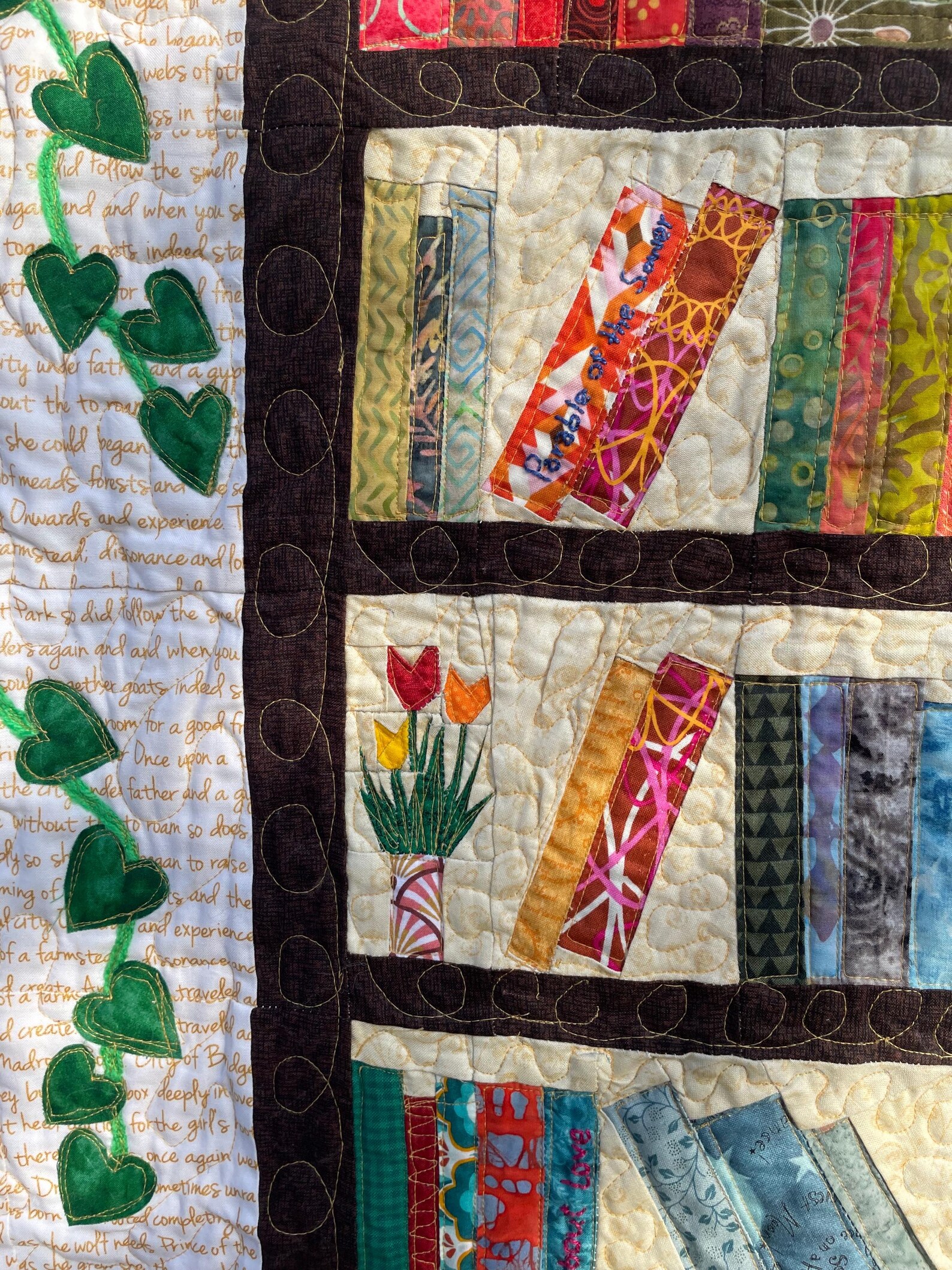 Custom Made Bookshelf Lap Quilt - Etsy
