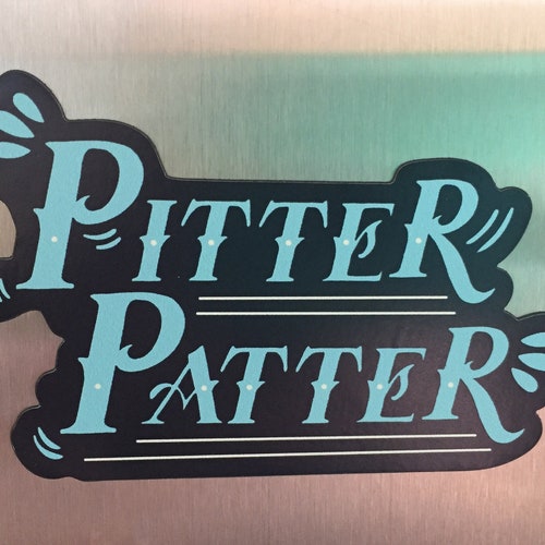 Pitter Patter Let's Get at 'er Magnet | Etsy