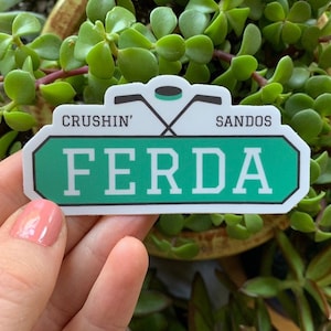 Crushin' Sandos Ferda Sticker - Etsy
