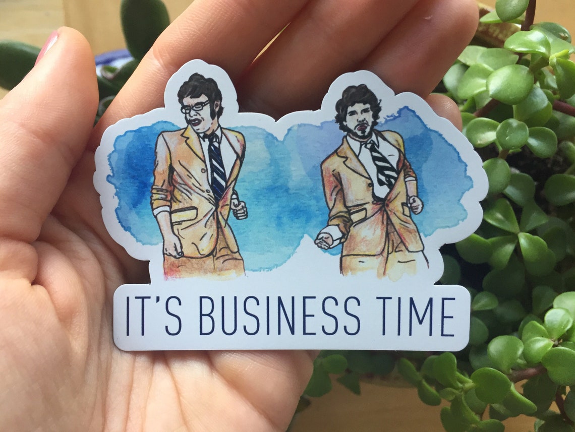 It's Business Time Sticker - Etsy