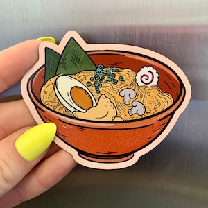 Ramen Bowl MAGNET - Etsy