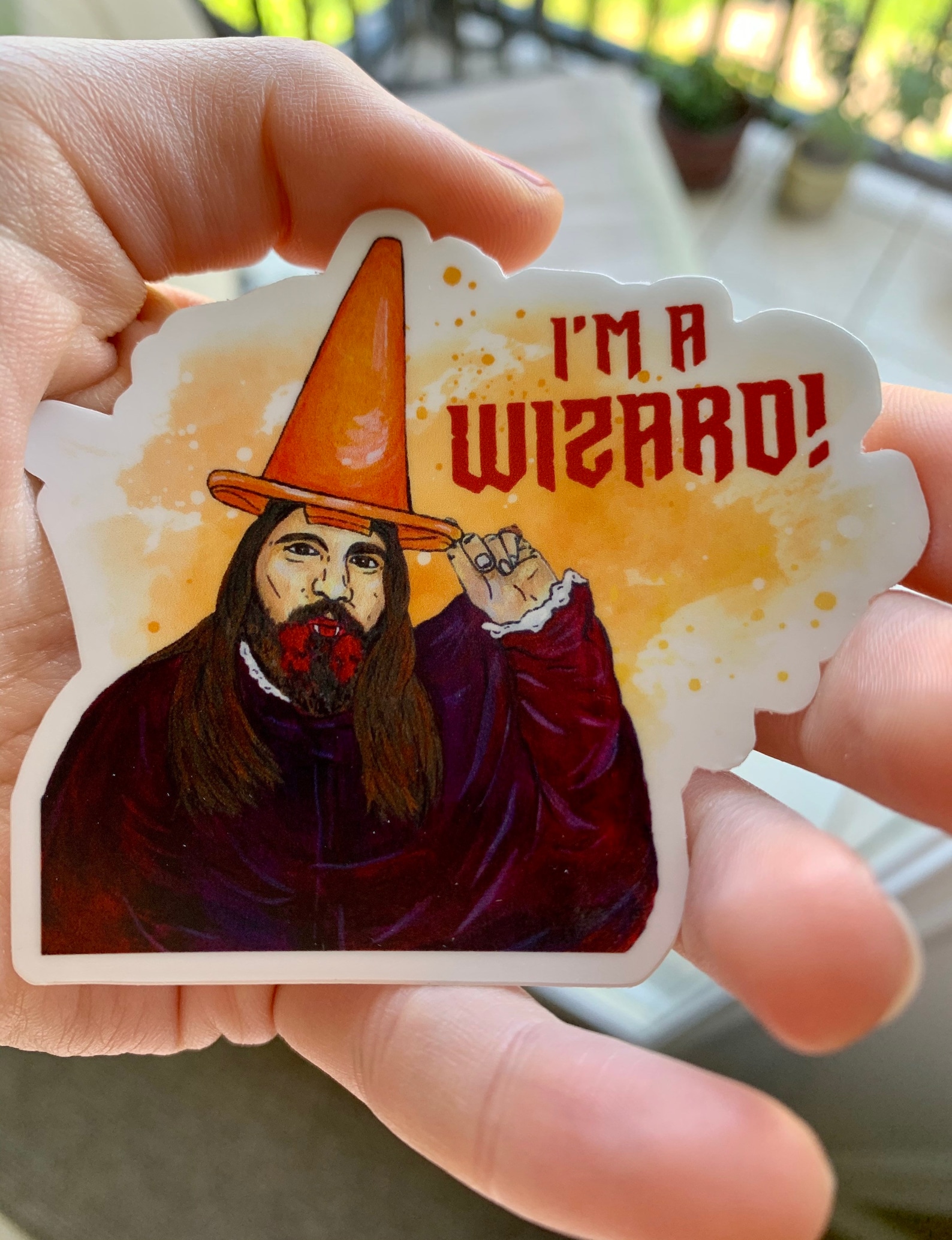 Nandor the Relentless I'm a Wizard Quote MAGNET - Etsy