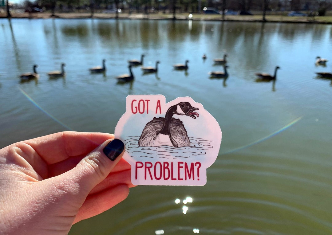 Got a Problem? Canada Goose Sticker - Etsy