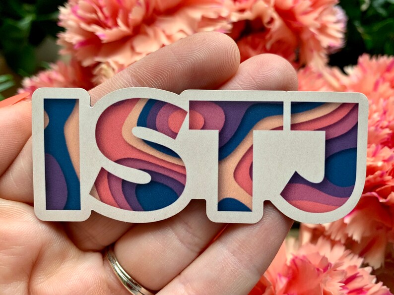 ISTJ Sticker | Myers-briggs Personality Test | Waterproof Sticker - Etsy