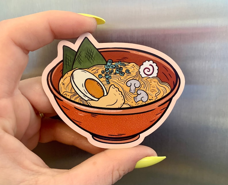 Ramen Bowl MAGNET - Etsy