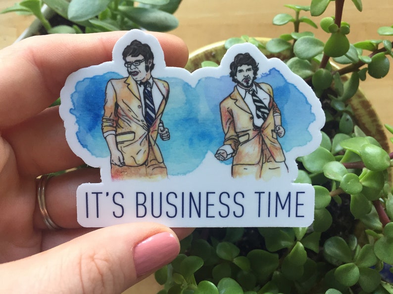 It's Business Time Sticker - Etsy