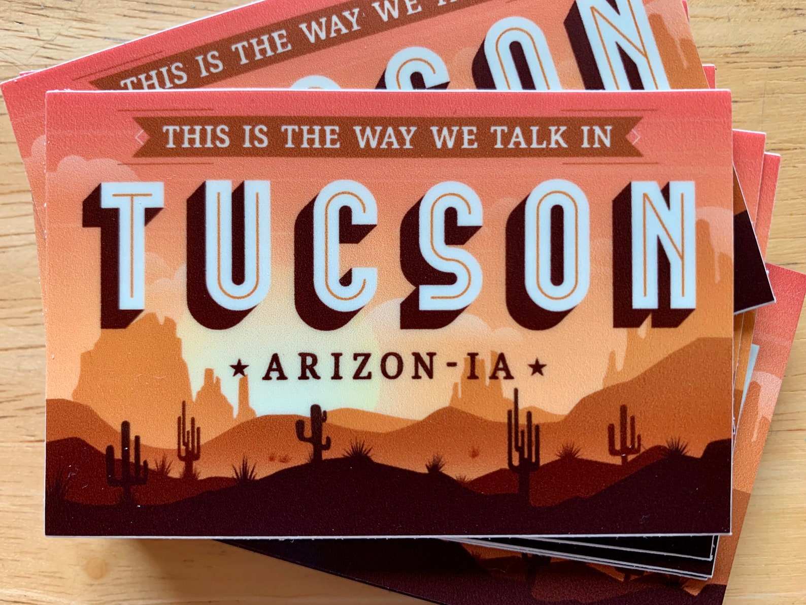 This is the Way We Talk in Tucson Arizonia MAGNET - Etsy