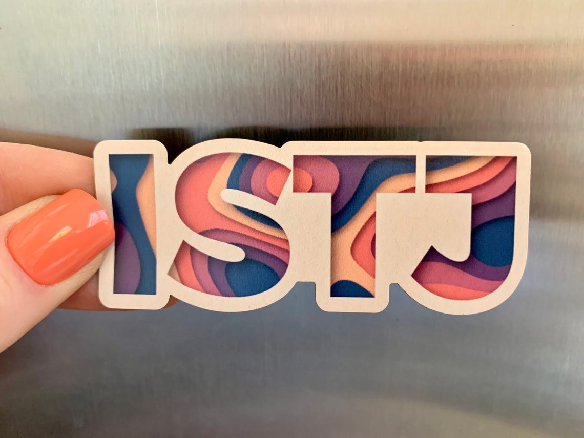 ISTJ Sticker | Myers-briggs Personality Test | Waterproof Sticker - Etsy