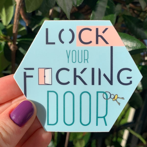 Door Sticker - Etsy