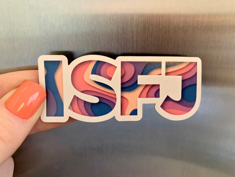 ISFJ Sticker | Myers-briggs Personality Test | Waterproof Sticker - Etsy