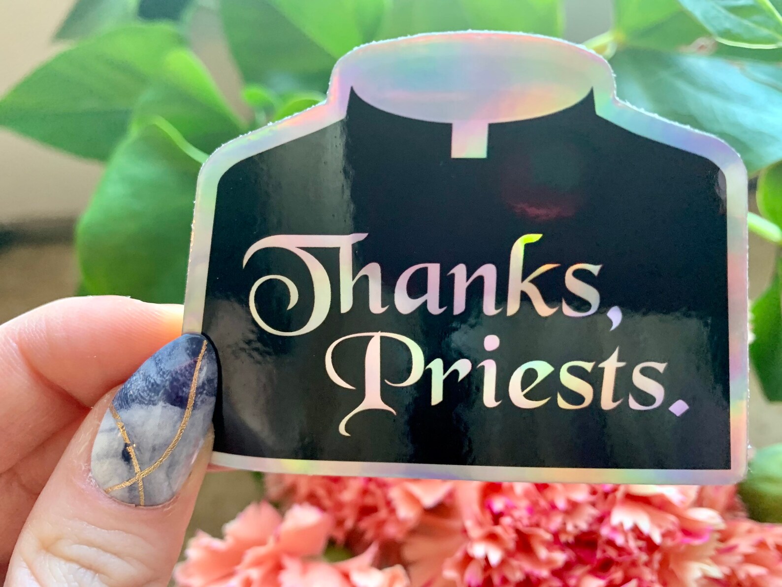 Thanks, Priests Holographic STICKER Inspired by the Podcast and That's ...