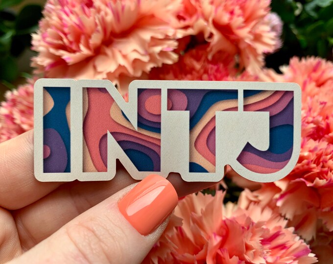INTJ Sticker Myers-briggs Personality Test Waterproof Sticker - Etsy
