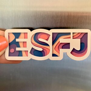 ESFJ MAGNET | Myers-briggs Personality Test Magnet - Etsy