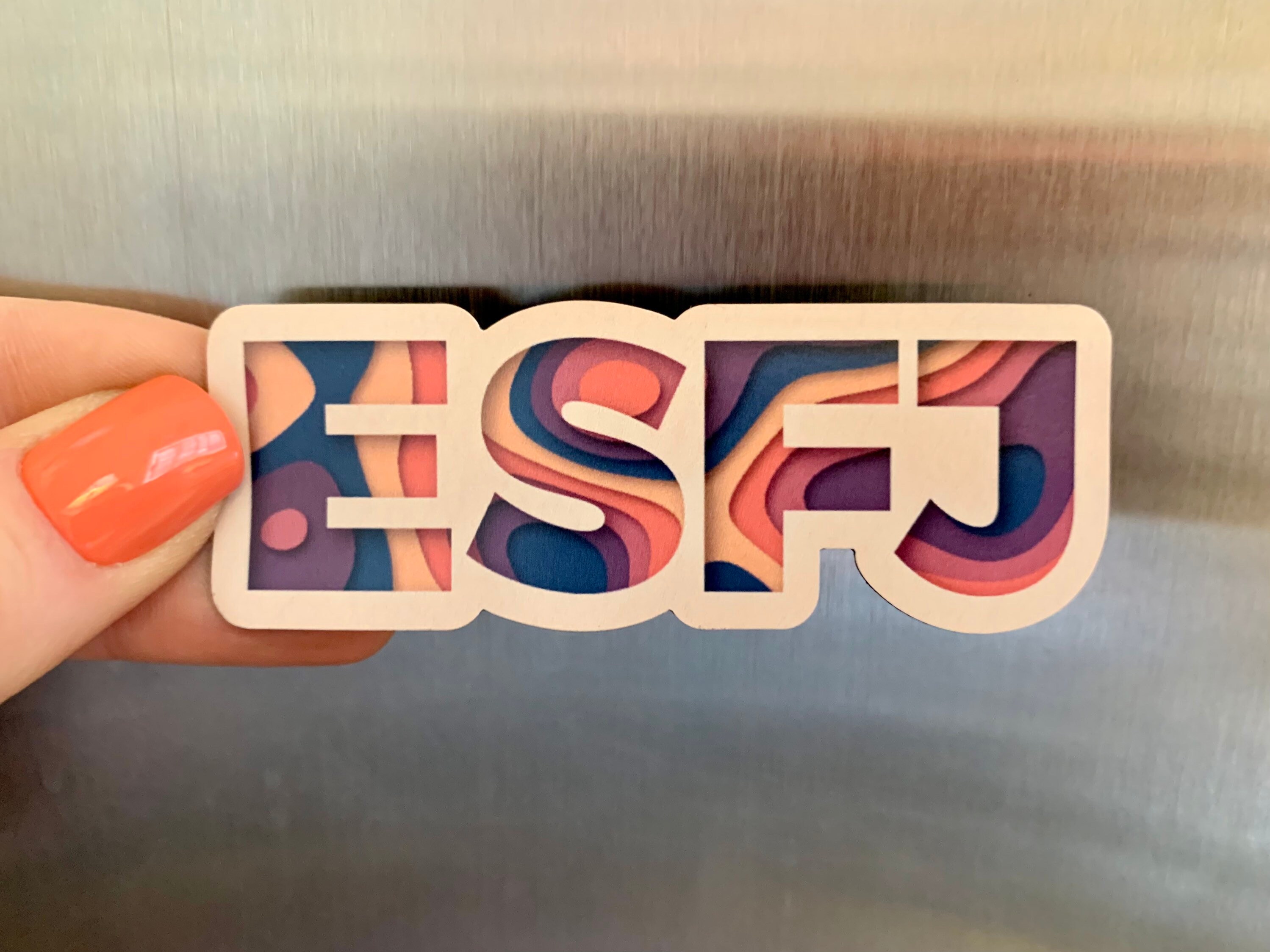 ESFJ MAGNET | Myers-briggs Personality Test Magnet - Etsy
