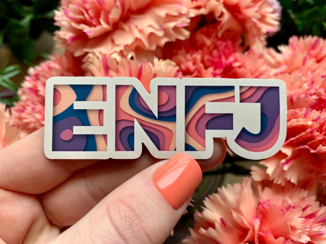 ENFJ Sticker | Myers-briggs Personality Test | Waterproof Sticker - Etsy