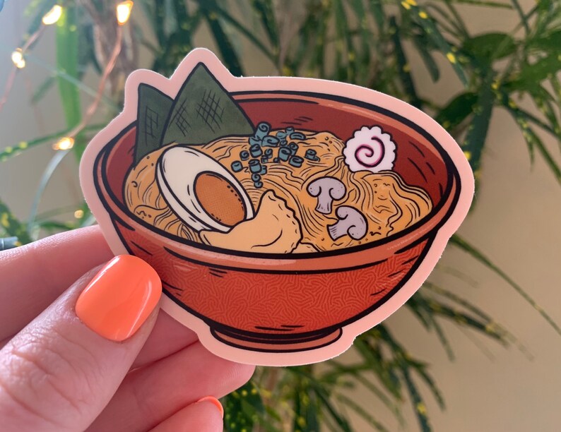 Ramen Bowl 3 Sticker | Etsy