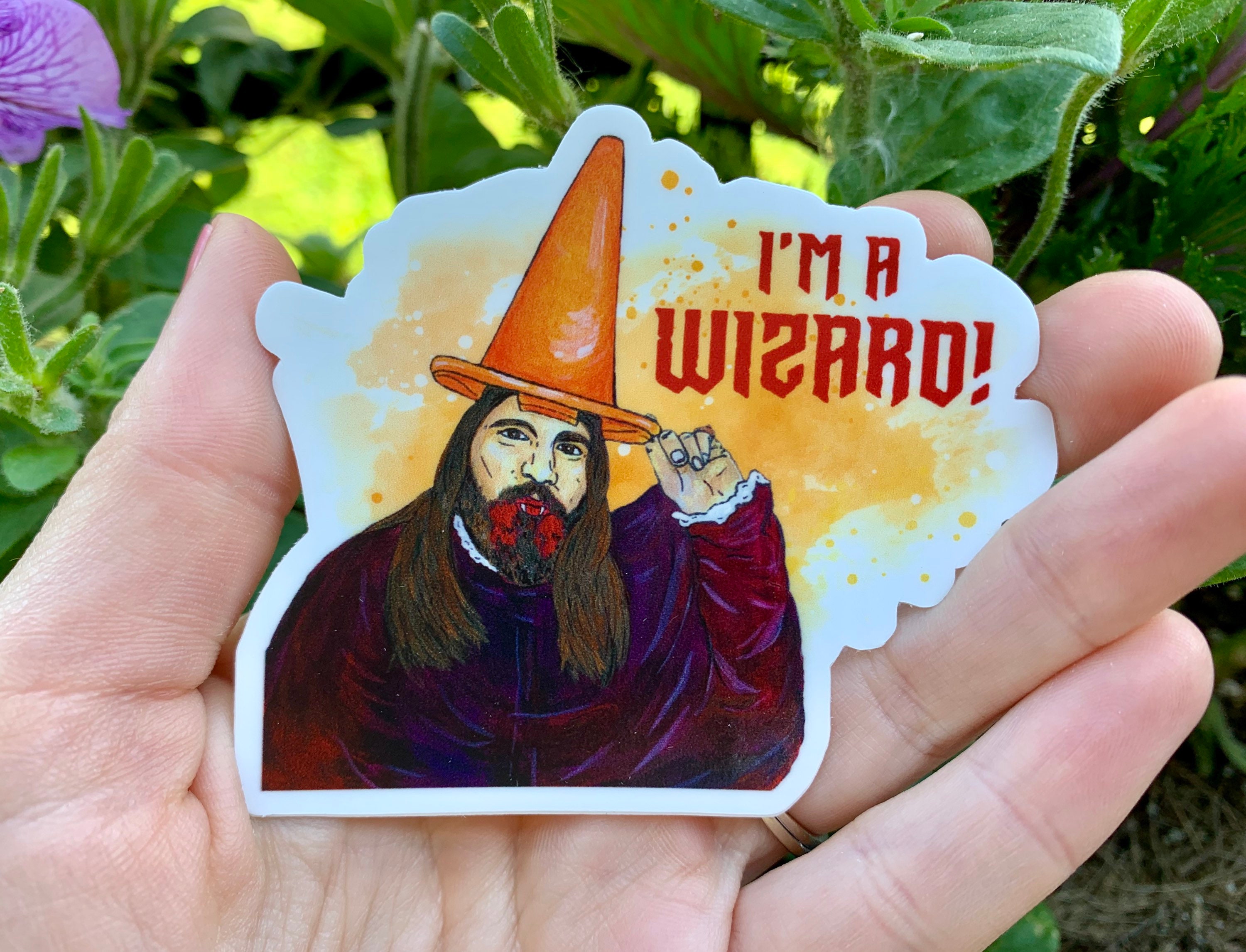 Nandor the Relentless I'm a Wizard Quote MAGNET - Etsy Polska