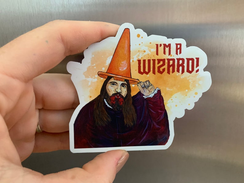 Nandor the Relentless I'm a Wizard Quote MAGNET - Etsy