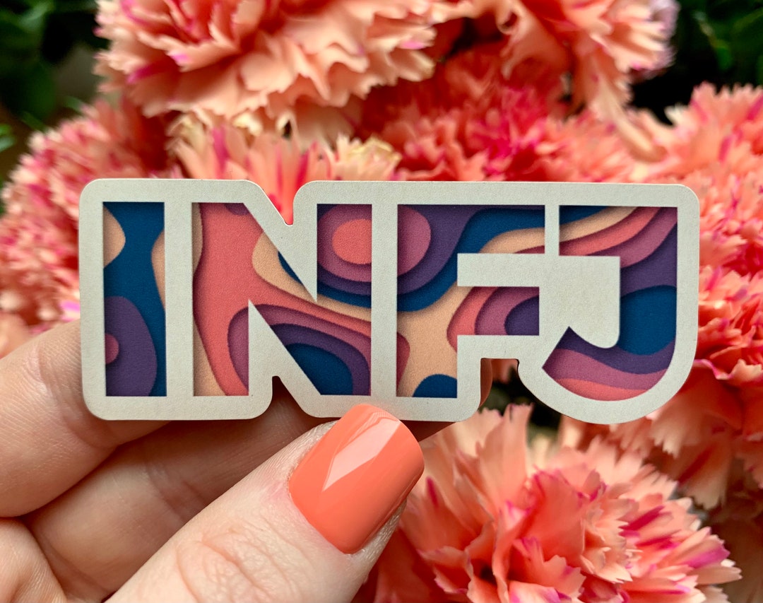 INFJ Sticker | Myers-briggs Personality Test | Waterproof Sticker - Etsy