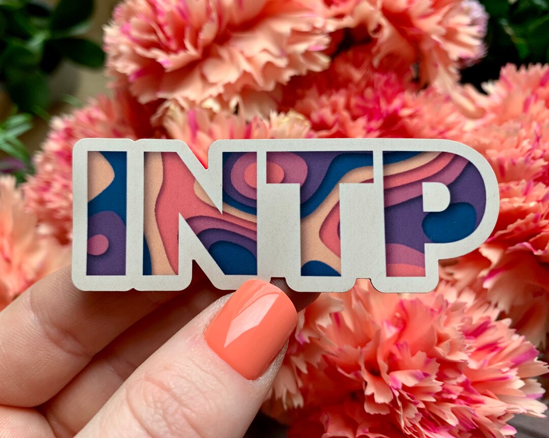 INTP Sticker | Myers-briggs Personality Test | Waterproof Sticker - Etsy