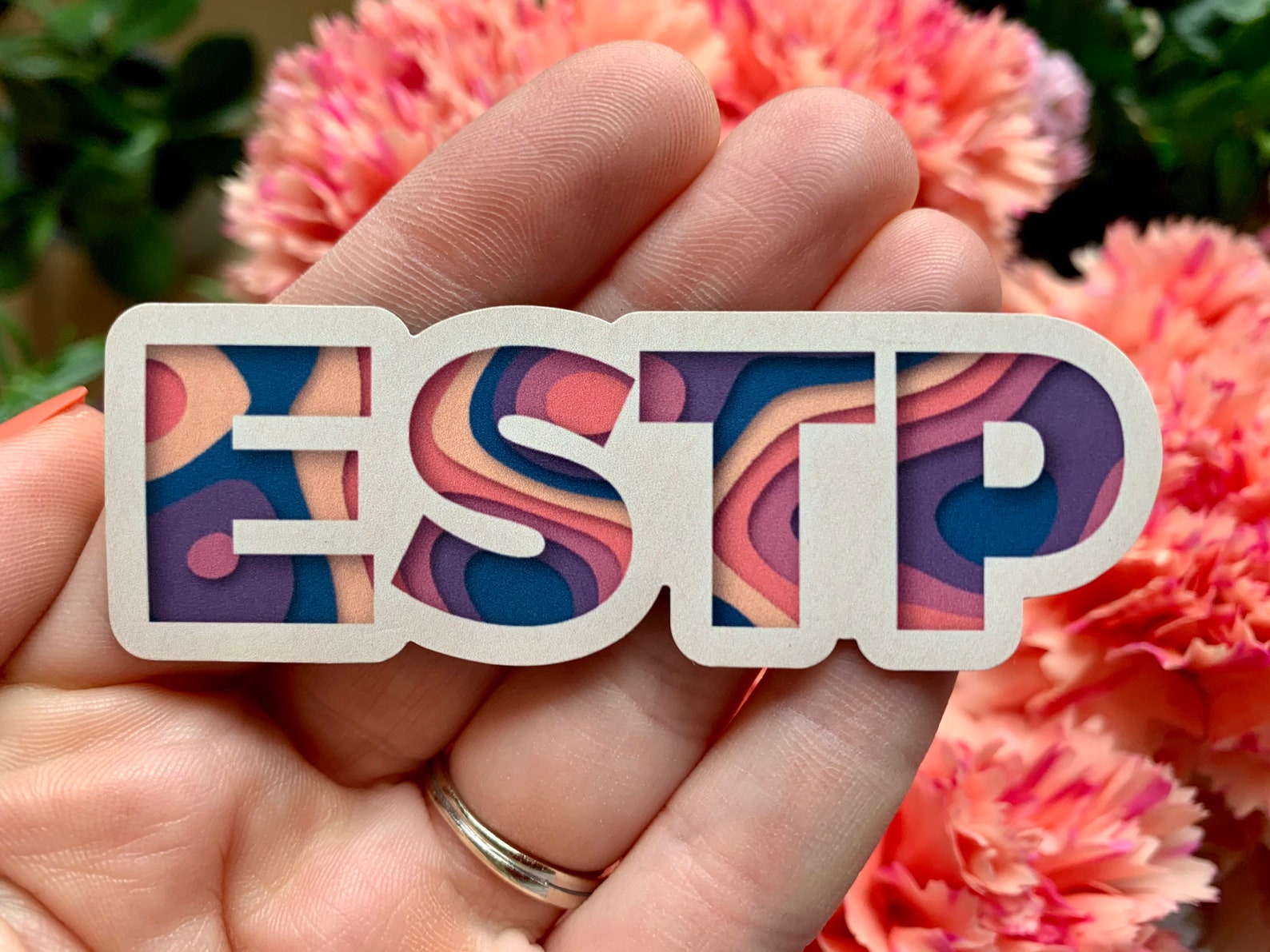 ESTP Sticker Myers-briggs Personality Test Waterproof - Etsy