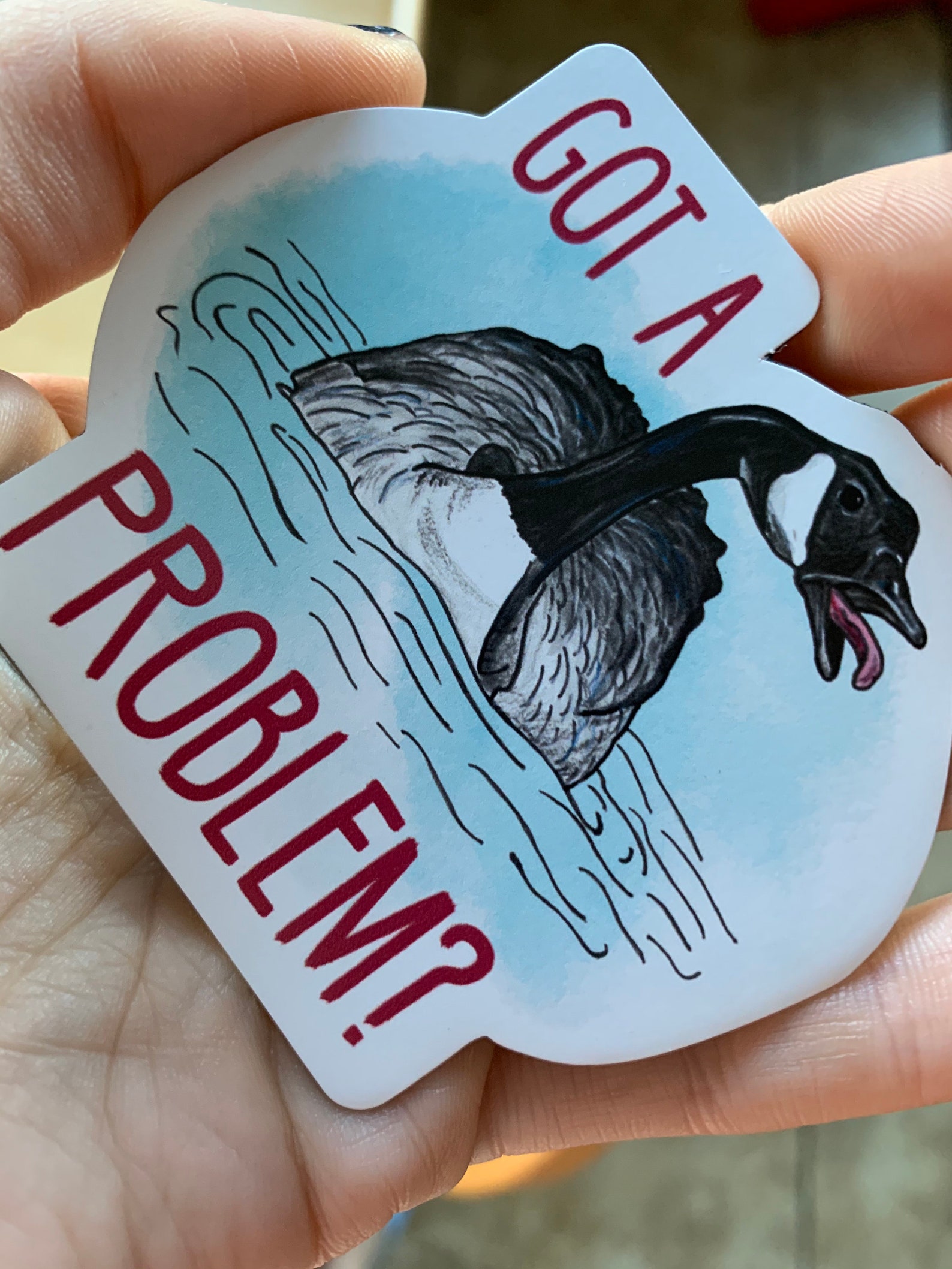 Got a Problem? Canada Goose MAGNET - Etsy