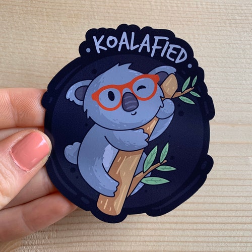 Koalafied MAGNET Koala With Glasses - Etsy