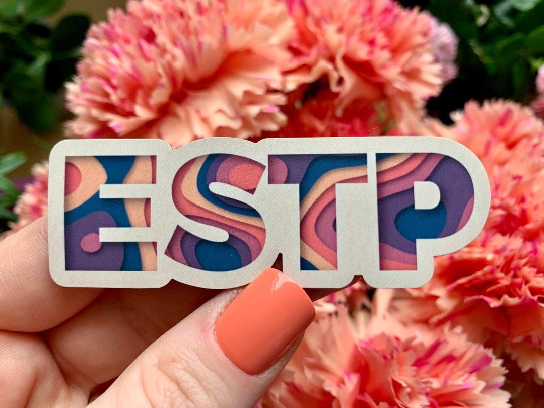 ESTP Sticker Myers-briggs Personality Test Waterproof Sticker - Etsy