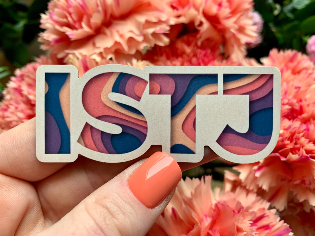 ISTJ Sticker | Myers-briggs Personality Test | Waterproof Sticker - Etsy