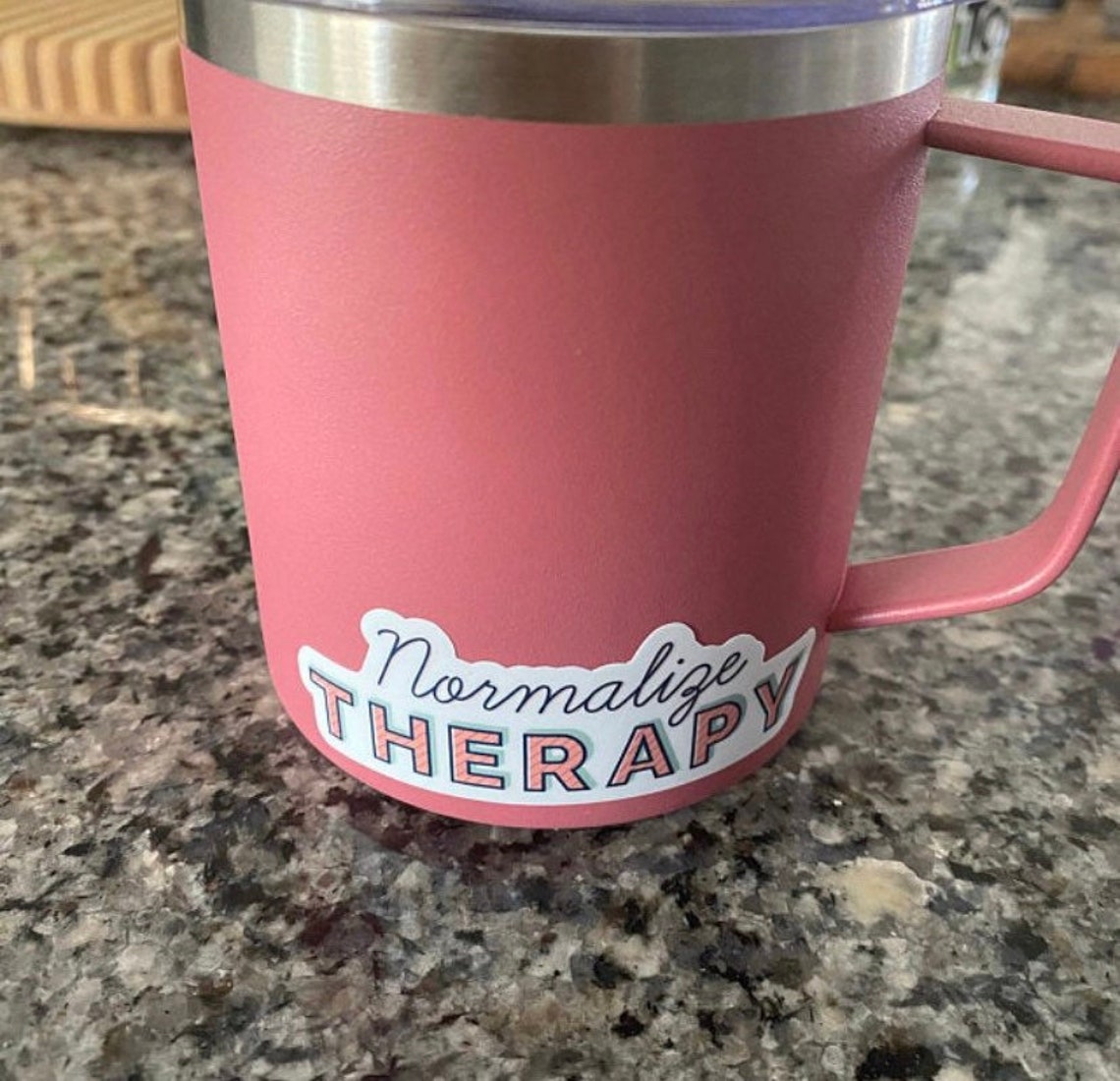 Normalize Therapy Sticker on Waterproof Vinyl 3 X - Etsy