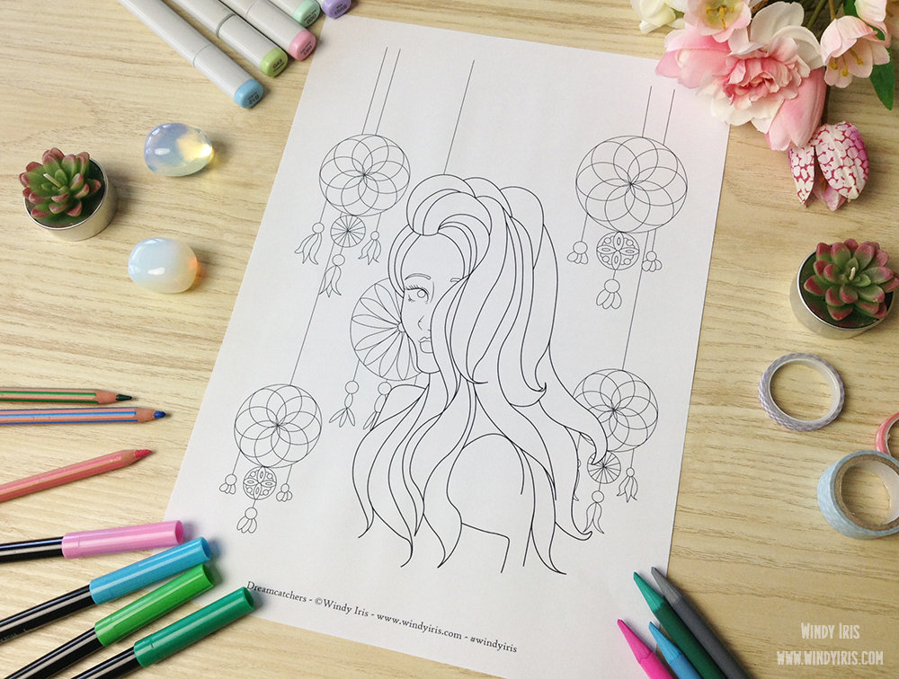 Breeze Digital Coloring Book PDF With 19 Printable Coloring Pages of ...