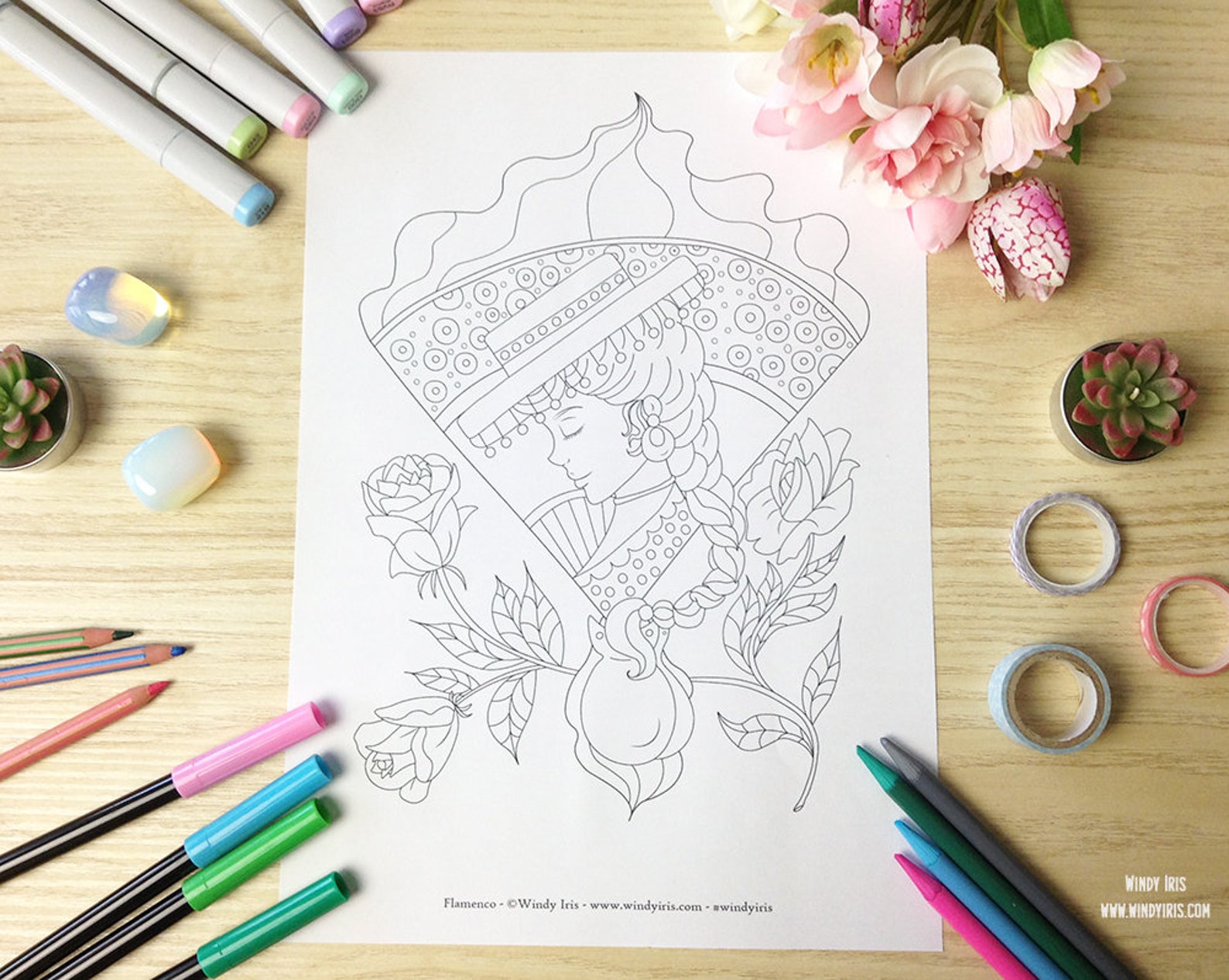 Breeze Digital Coloring Book PDF With 19 Printable Coloring Pages of ...