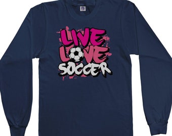 Girls soccer shirt | Etsy