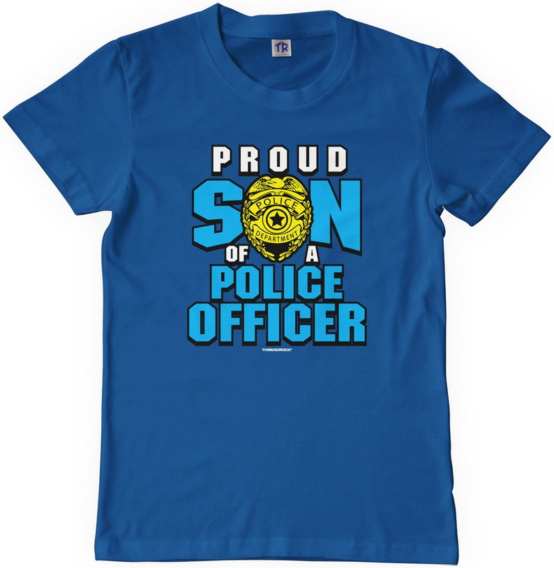 Proud Son of a Police Officer Boys' Youth T-shirt - Etsy