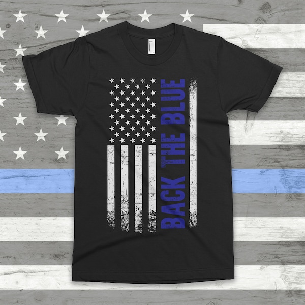 Blue Line Shirts - Etsy