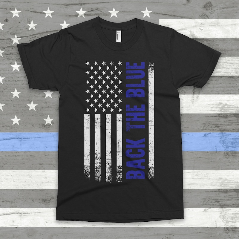 Blue Line Shirts - Etsy