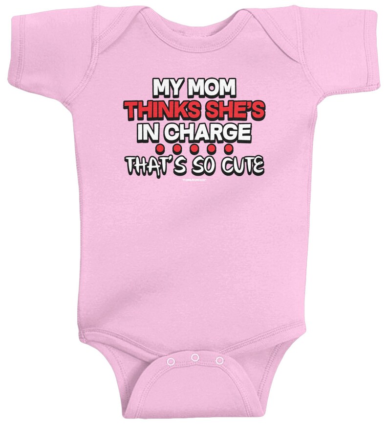 My Mom Thinks Shes In Charge Thats So Cute Unisex Etsy